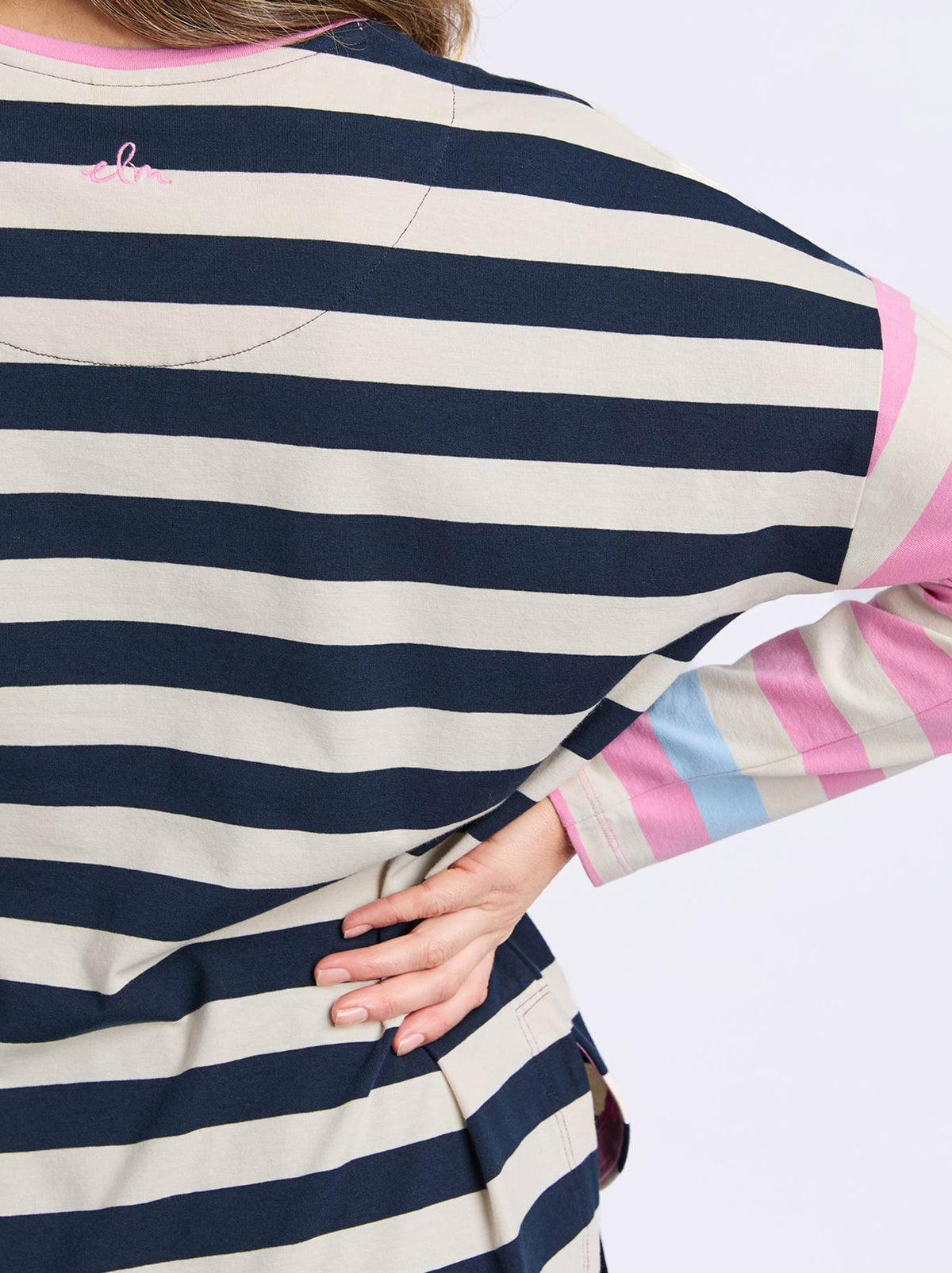 ELM GAEB STRIPE LONG SLEEVE TEE – Yeltuor