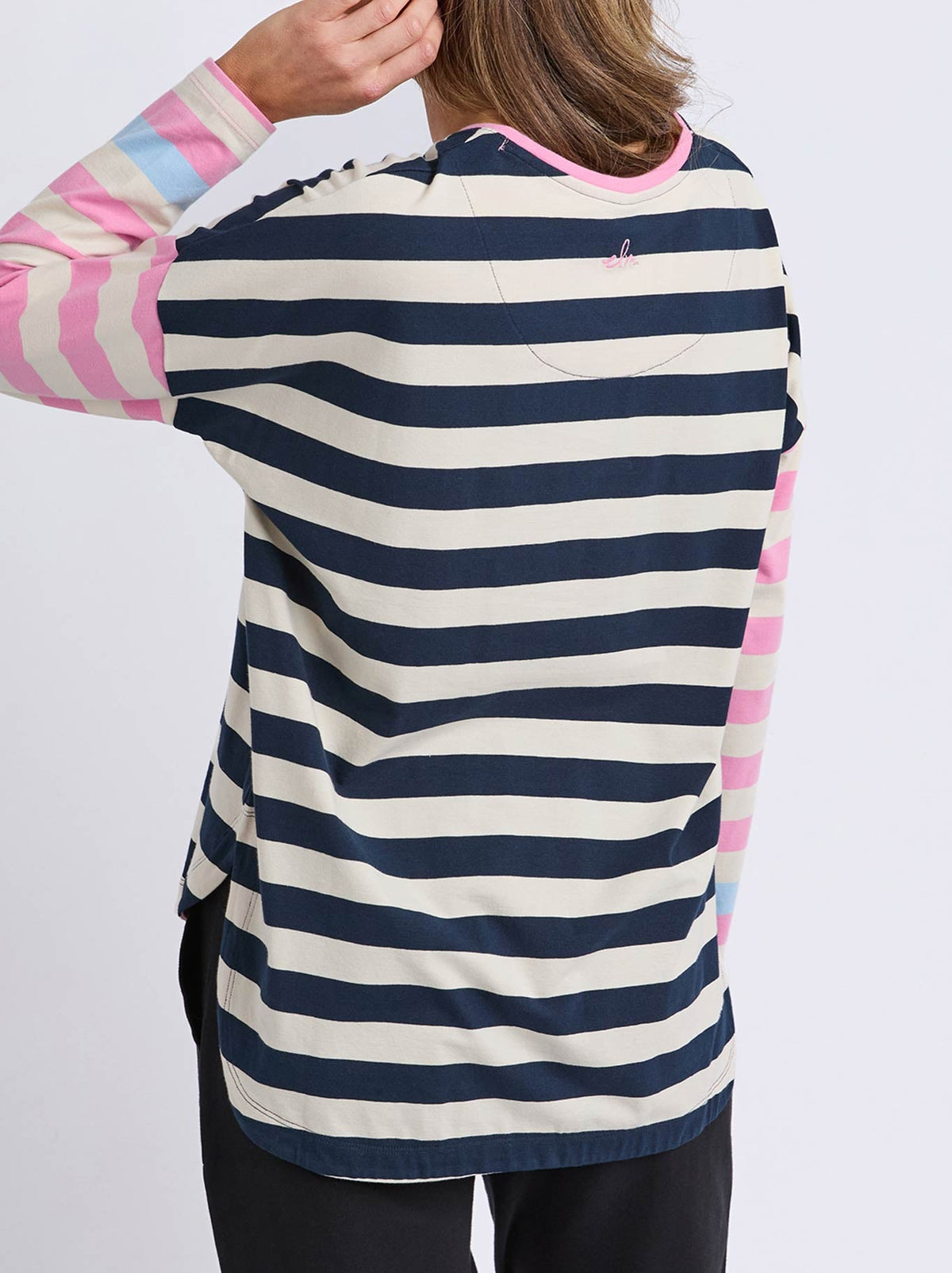 ELM GAEB STRIPE LONG SLEEVE TEE – Yeltuor