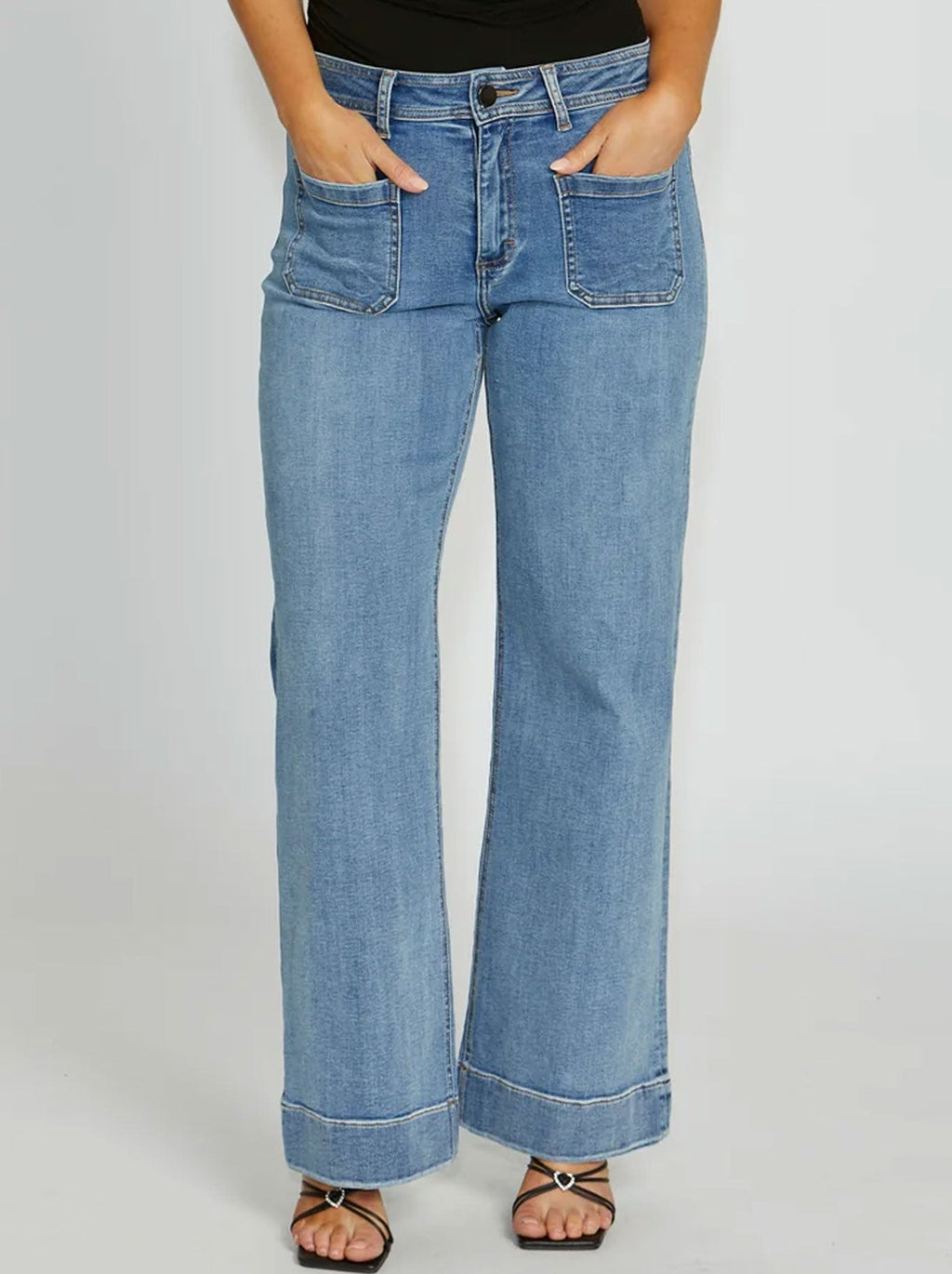 NEW LONDON VICTORY WIDE LEG JEAN – Yeltuor